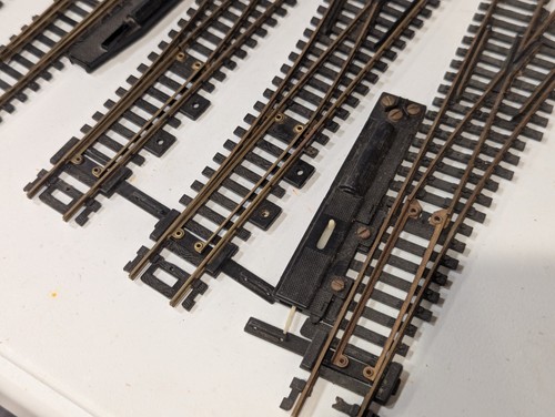 x206 HO Scale Track Lot Used Brass Color Atlas & AHM Mixed Needs ...