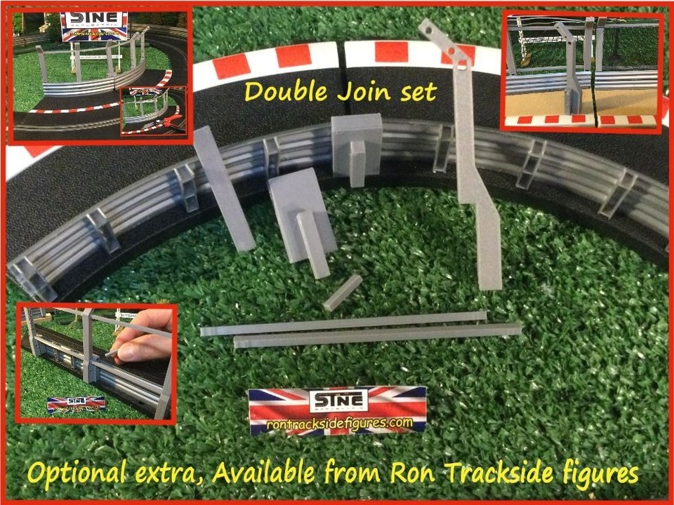 1:32 Fencing Slot car fencing barriers 1/32 Scalextric Barriers V2 STNE ...