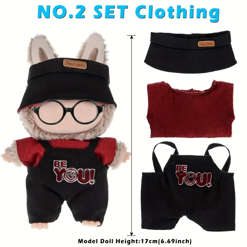6 Pack La Boo-Boo Clothes Set For 6.69inch La Bubu Doll, Stylish Dress ...