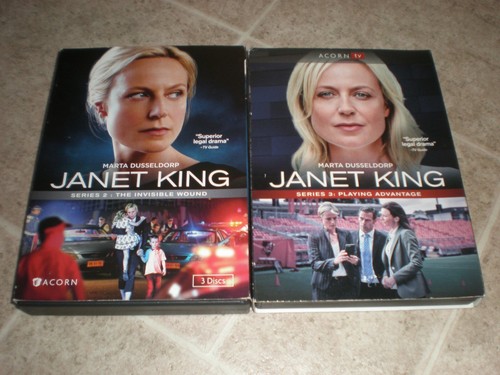 Janet King Series 2 and 3- Invisible Wound & Playing Advantage (DVD ...