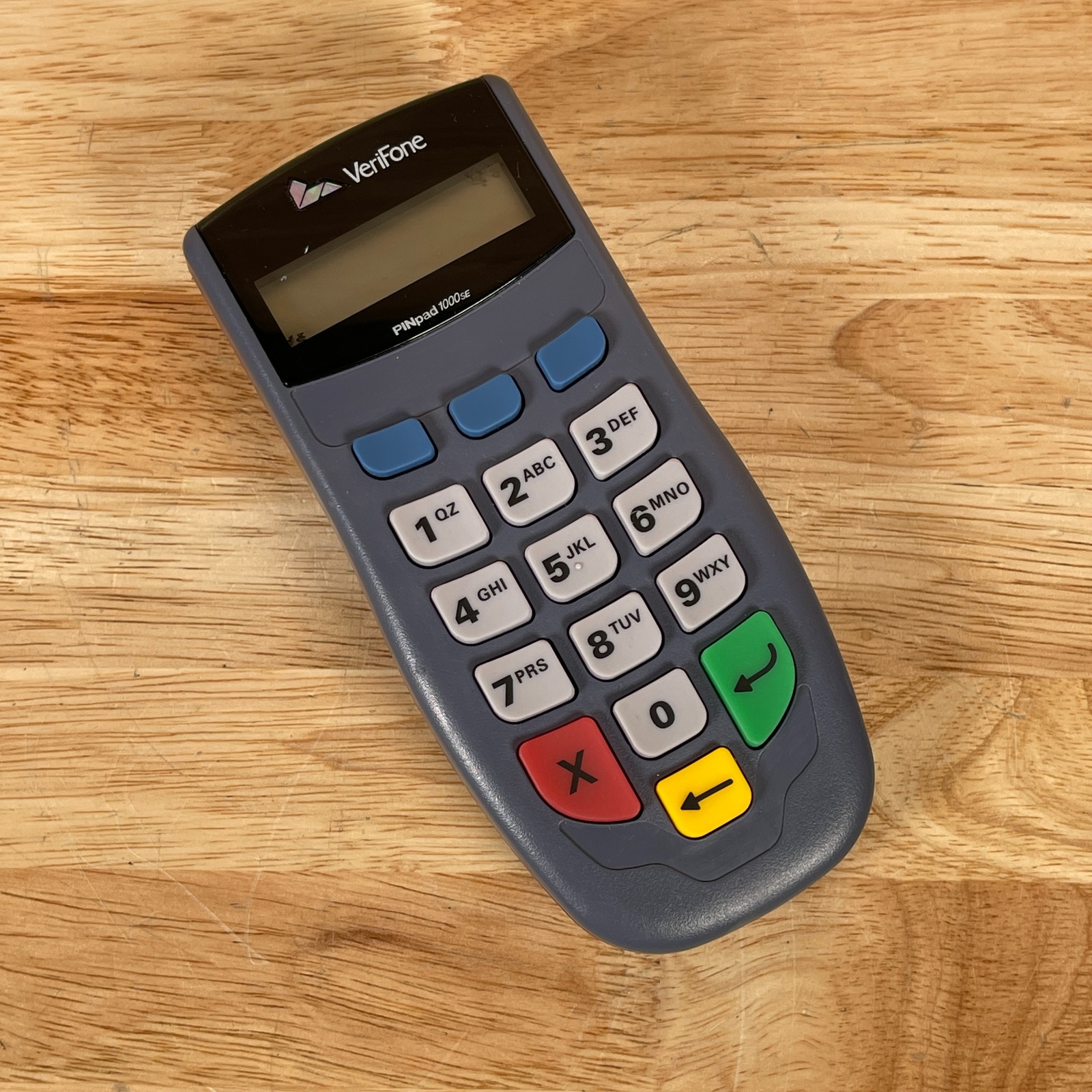 Verifone Pinpad 1000se Gray 36.5mA LCD Screen Credit Debit Card Payment ...