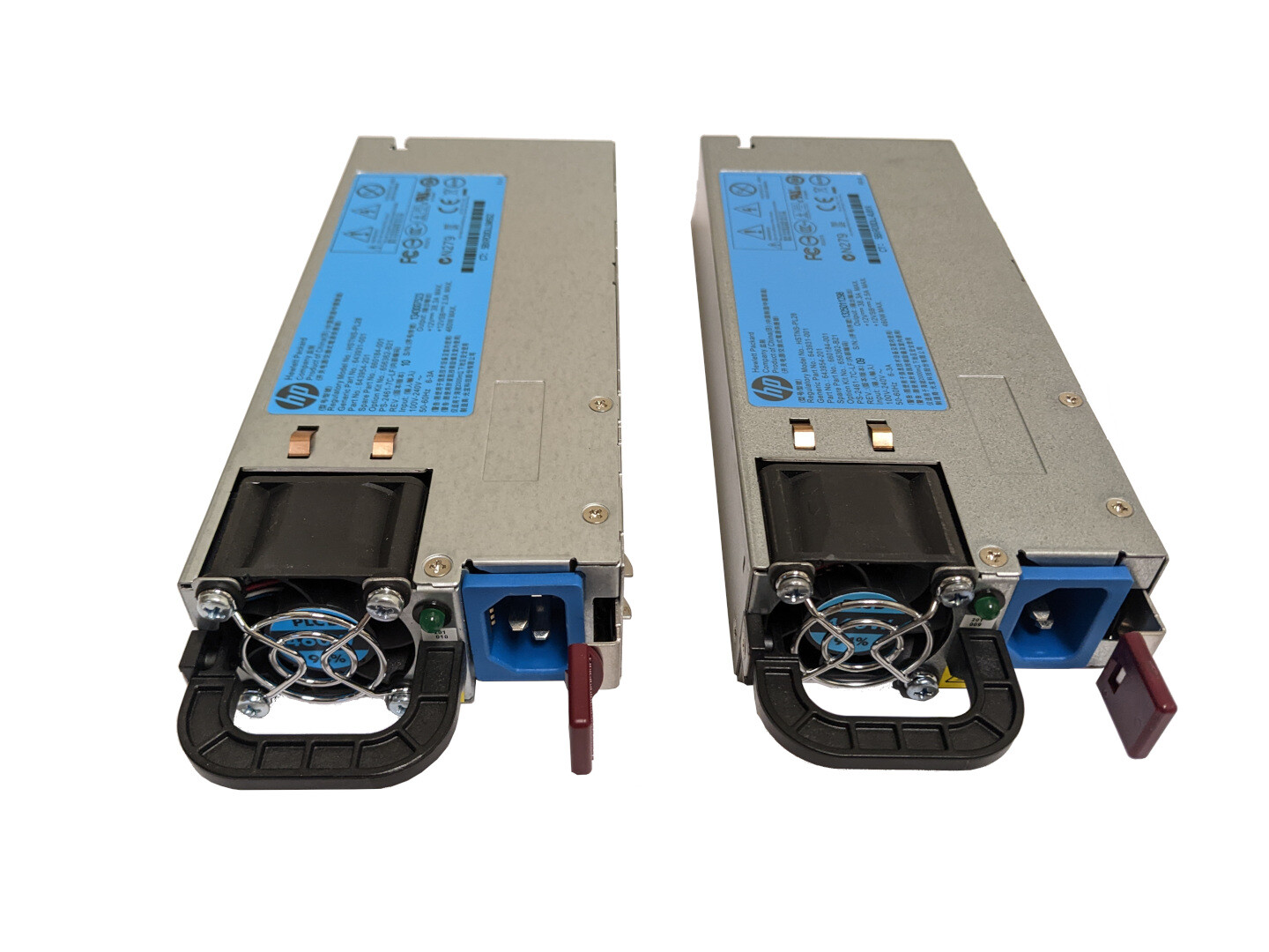 QTY 2 656362-B21 HP 460W Common Slot HotPlug Power Supply 660184-001 ...