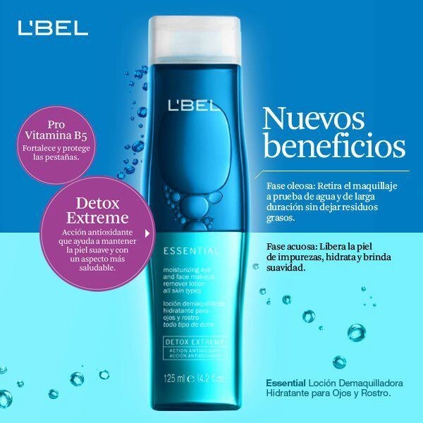 2PACK LOCIÓN DESMAQUILLANTE HIDRATANTE PARA OJOS Y ROSTRO TODO TIPO ...