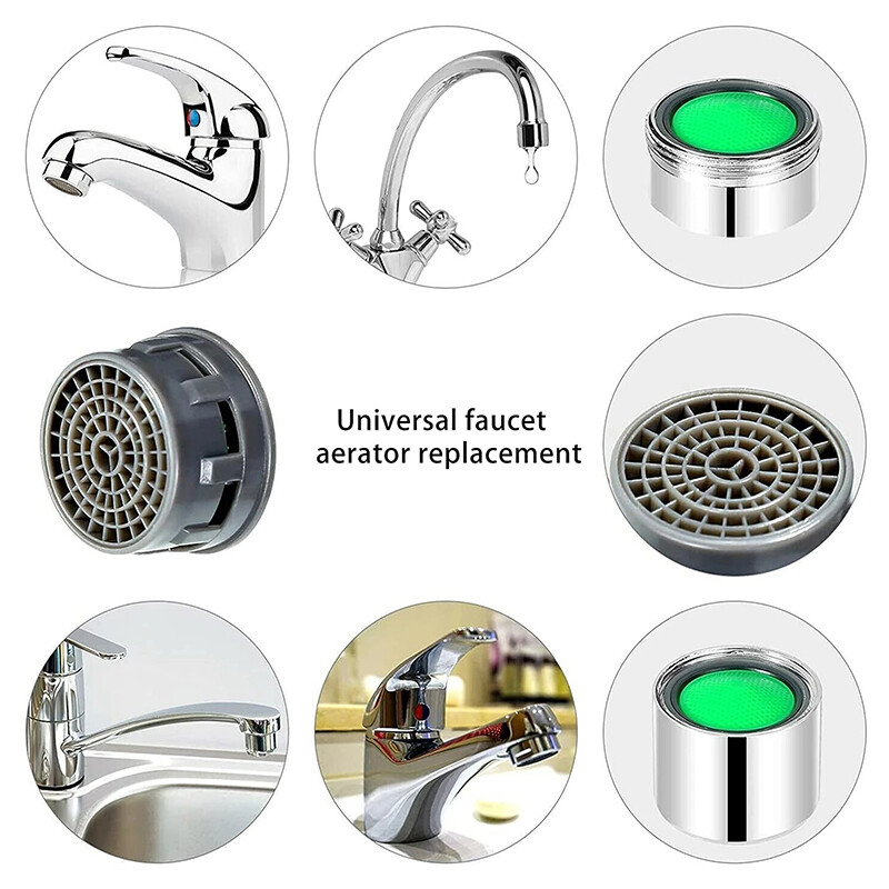 20Pcs Basin Tap Filter-Tap Aerator- Faucet Insert Replacement Nozzle ...