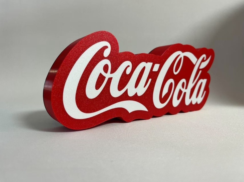 Coca Cola Logo Light Box 3D Printed USB LED Lamp Neon Sign 8 inch | eBay