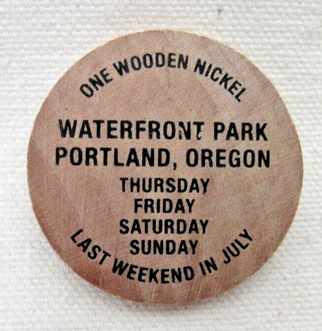 Oregon Brewer's Festival Beer Token Waterfront Park Portland Oregon-TK08 | eBay