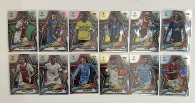 2021-22 Topps UCL - Future Stars Pedri, Adeyemi, Simons, Moukoko and ...