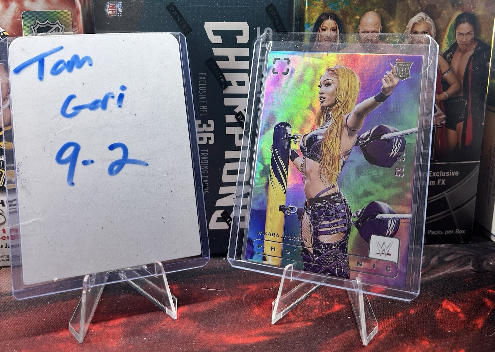 Jakara Jackson 2024 Photogenic WWE #131 Fireworks /5 Price Guide ...