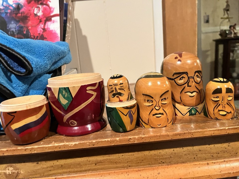 Russian Matriska Doll Gorbachev Highly Collectible | eBay UK