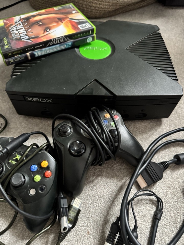 Microsoft Original Xbox Console -Tested | eBay UK