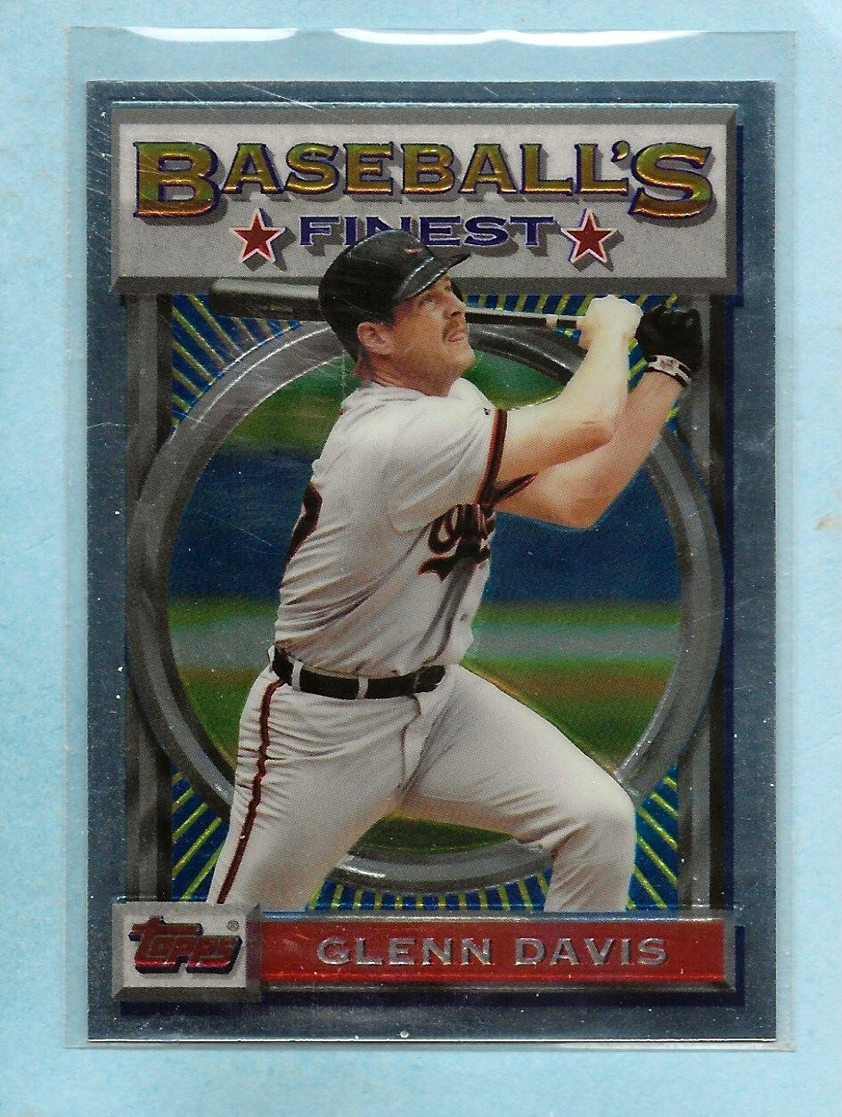 GLENN DAVIS - 1993 Topps Finest - #41 - Orioles - Comb. Shipping | eBay