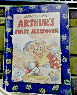 Arthur's First Sleepover Paperback Marc Brown AN ARTHUR ADVENTURE | eBay