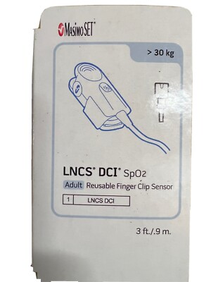 NEW Masimo 1863 LNCS DCI SpO2 Reusable Finger Sensor | eBay