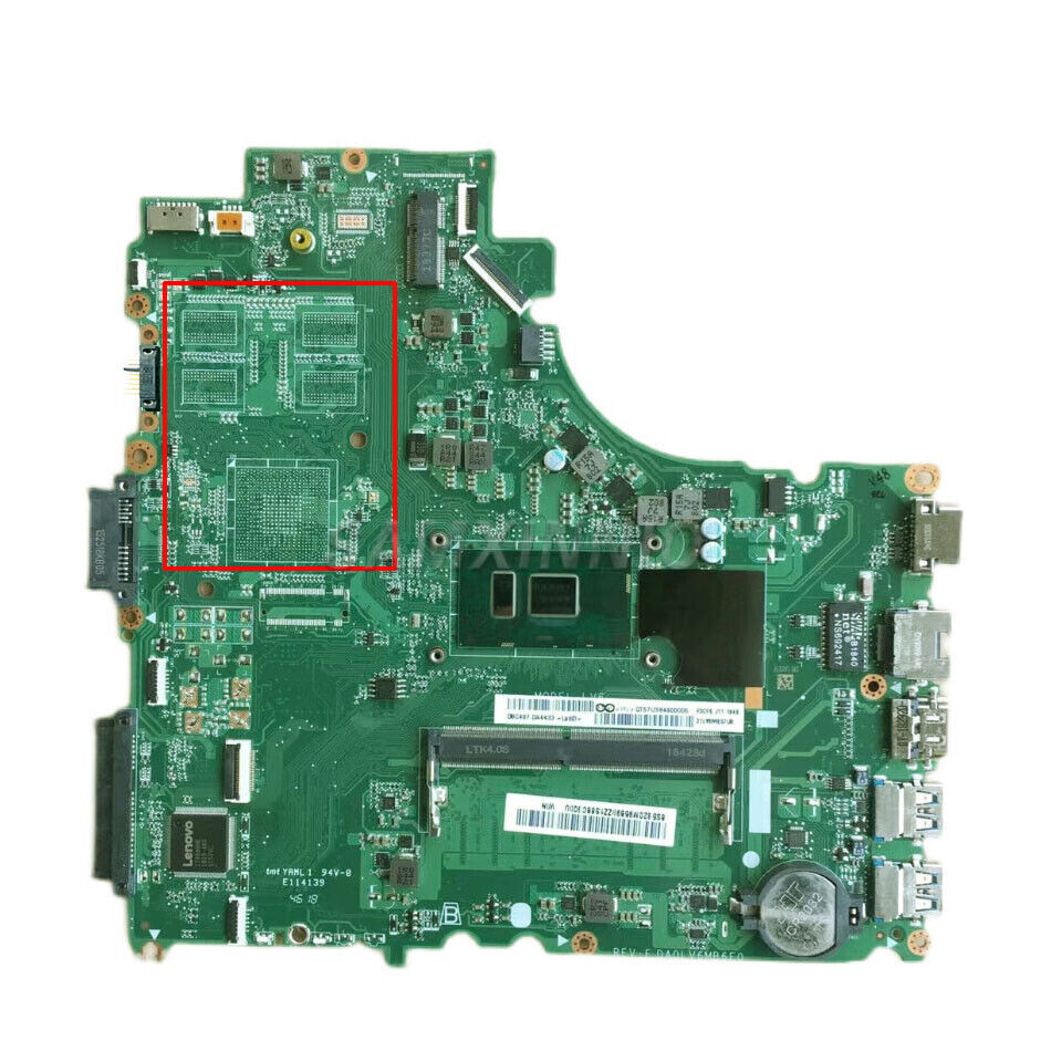 For Lenovo V310-14IKB V510-14IKB DA0LV6MB6F0 motherboard I3 I5 I7 CPU ...