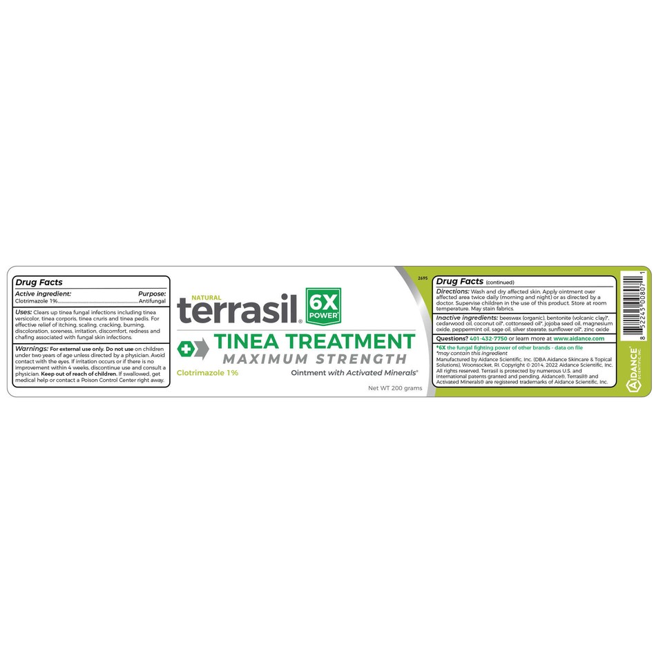 Tinea Treatment MAX by Terrasil - Natural Relief from Tinea 6X Faster ...