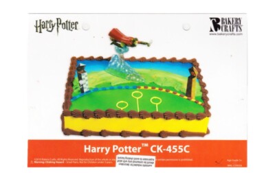 Harry Potter Birthday Cake Topper, DecoPac, Quidditch, new | eBay