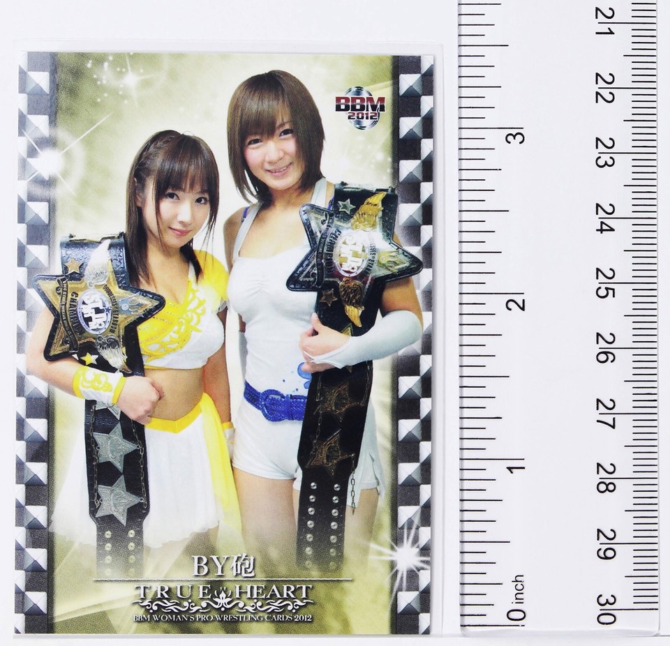 YOKO BITO & YUZUKI AIKAWA - 2012 BBM Women's Pro-Wrestling Trading Card | eBay