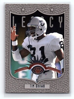 1997 Donruss Legacy Tim Brown Los Angeles Raiders #188 | eBay