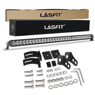 Lasfit 32inch LED Light Bar Spot Flood Driving Offroad Bumper Truck SUV ...