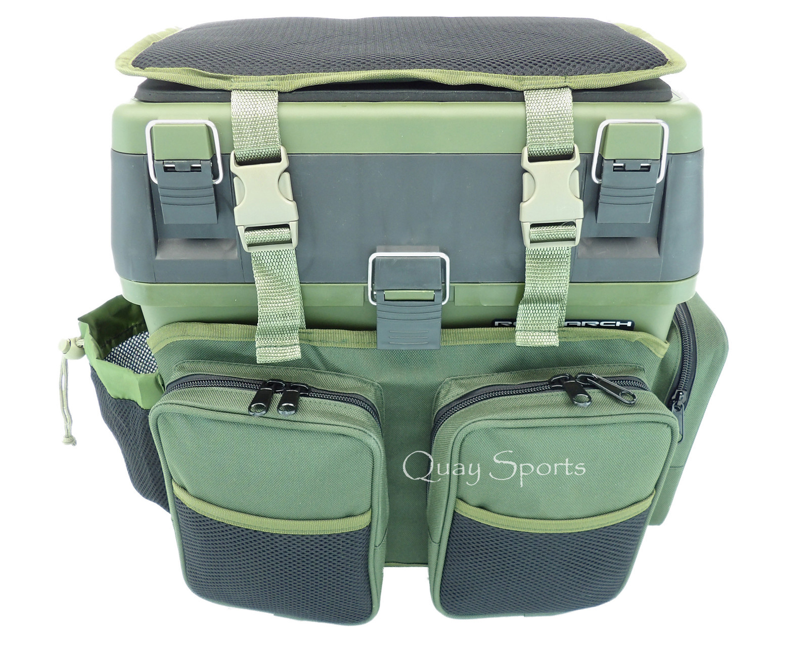 Fishing Seat Box & Rucksack RODDARCH Sea Coarse Fishing Bag Back Pack ...