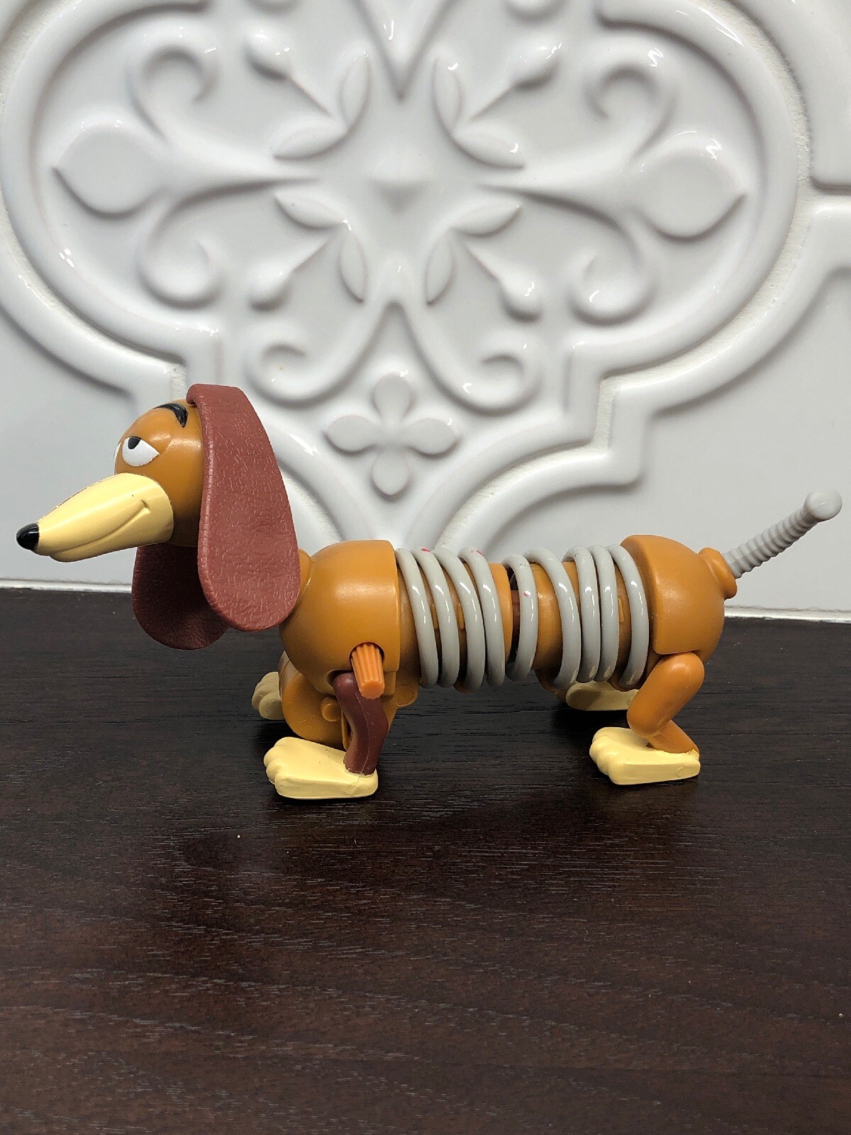 1996 BURGER KING DISNEY'S TOY STORY SLINKY DOG TOY SLINK WIND UO ...