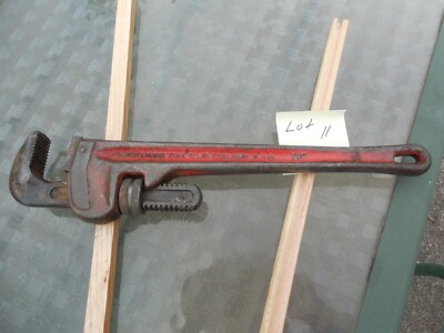 18" HEAVY DUTY Pipe Wrench The Ridge Tool Co. Elyria, Ohio USA | eBay