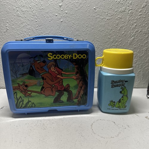 Rare Vintage 1984 ALADDIN SCOOBY-DOO LUNCH BOX WITH THERMOS | eBay