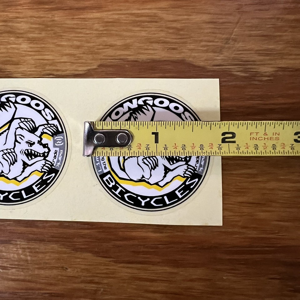 MONGOOSE PUSHING THE LIMITS DECAL STICKERS FRAME HANDLEBAR SEAT POST ...