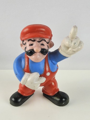 Vintage 1981 Coleco Nintendo Donkey Kong Mario 2" PVC Figure Bros 1982 ...