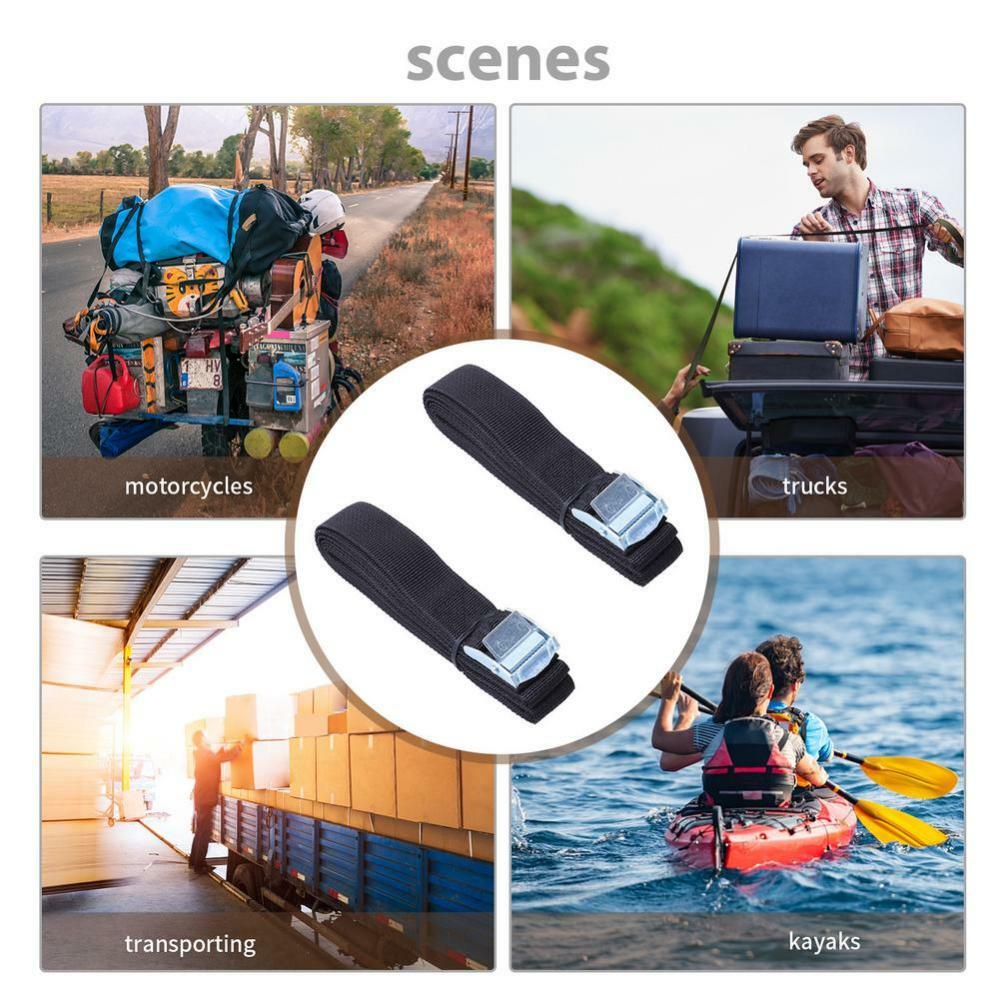 6pcs Buckled Straps Tie Down Lashing Buckle Roof Rack for Car Luggage ...
