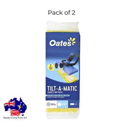 Oates Tiltamatic Squeeze Mop Refill Replacement Oates Sponge Mop Head ...