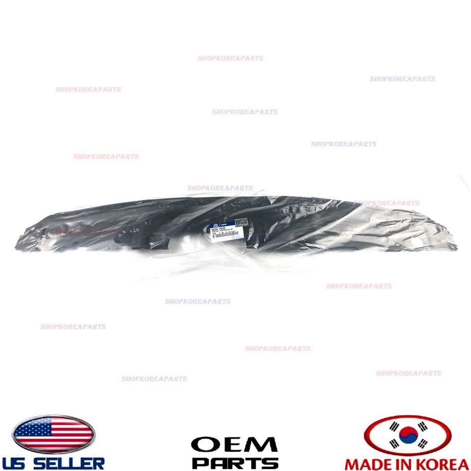 Genuine Upper Grille Cover Sight Shield OEM 2012-2017 Hyundai Accent ...