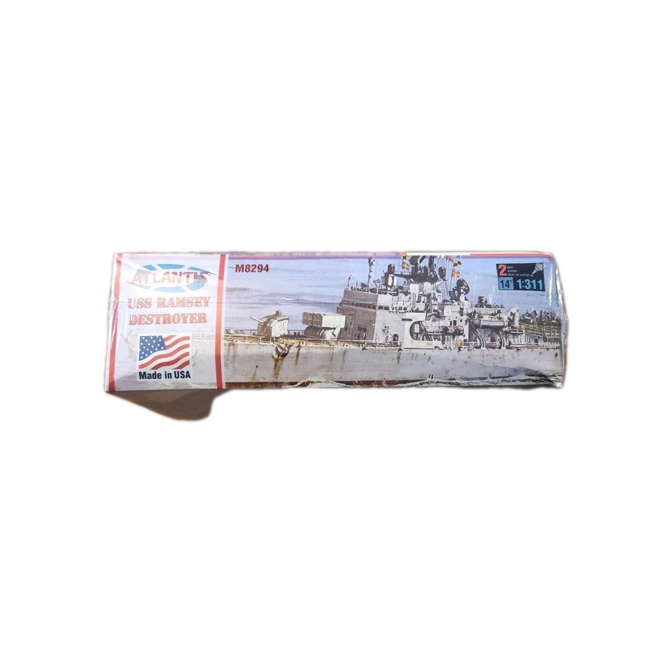 Atlantis Models USS Ramsey DEG-2 1:311 Scale Model Kit 16" Long New in ...