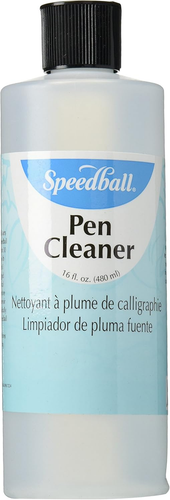 Pen Cleaner, 16 Oz Bottle - Ink Cleaning Solution for Calligraphy Nibs ...