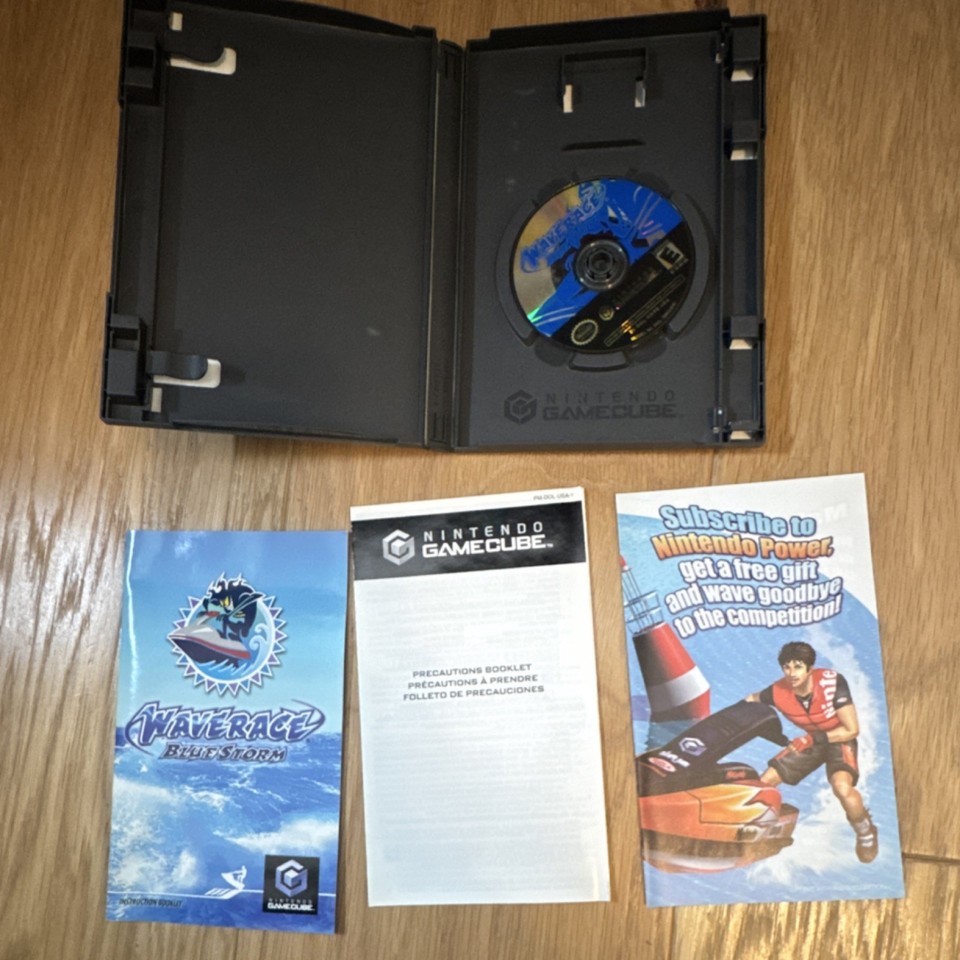 Nintendo Wave Race: Blue Storm GameCube 2001 CIB Manual Multiplayer | eBay