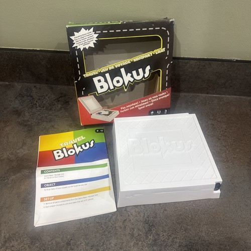Travel Blokus 100% complete 2020 Mattel Go Blockus | eBay