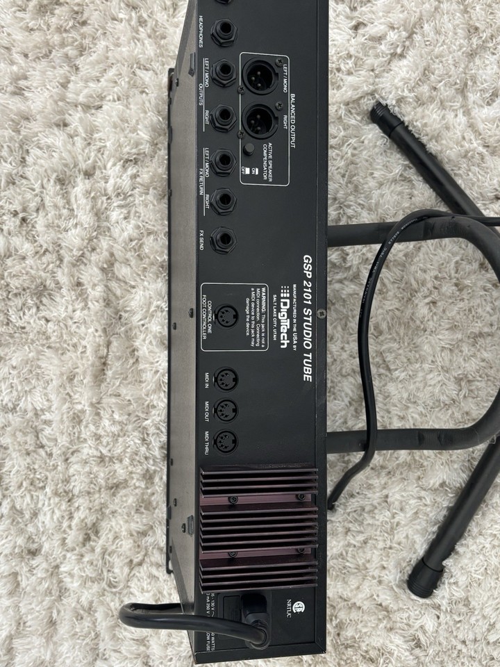 Digitech GSP-2101 Artist Tube Preamp Multi-Effects Processor | eBay