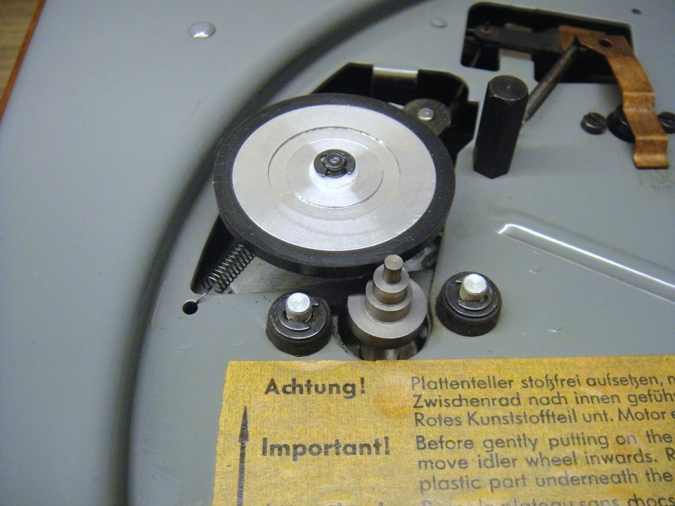 ELAC MIRACORD 10, 10H, MIRAPHON 18H, 20 TURNTABLES IDLER WHEEL RUBBER ...