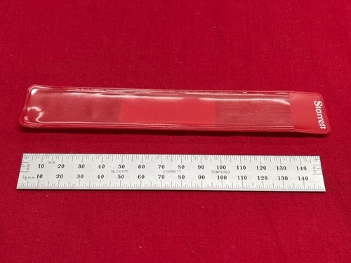 Starrett C637E-150 Spring-Tempered Steel Rules with Millimeter Grads ...