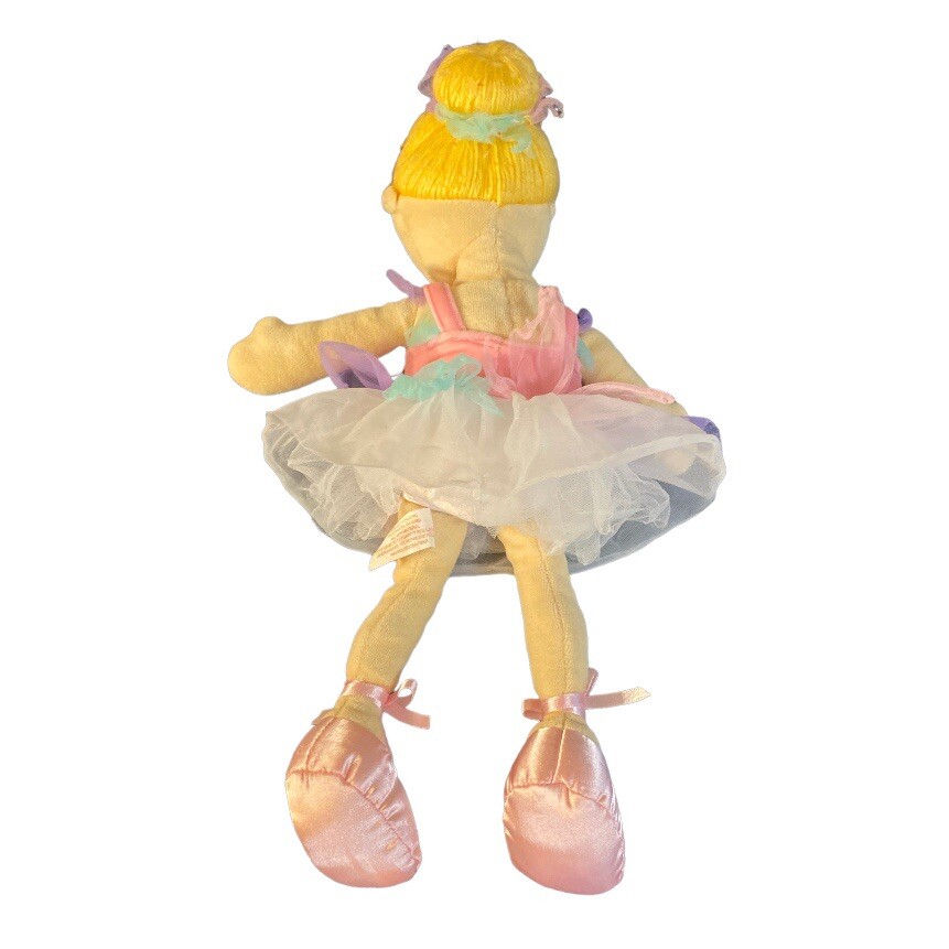 Emory 16" Ballerina Doll Curtain Call Kids Light Skin Yellow Hair w ...