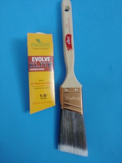 Evolve Elite Premiere Paint Brush 1" Angle for sale online | eBay