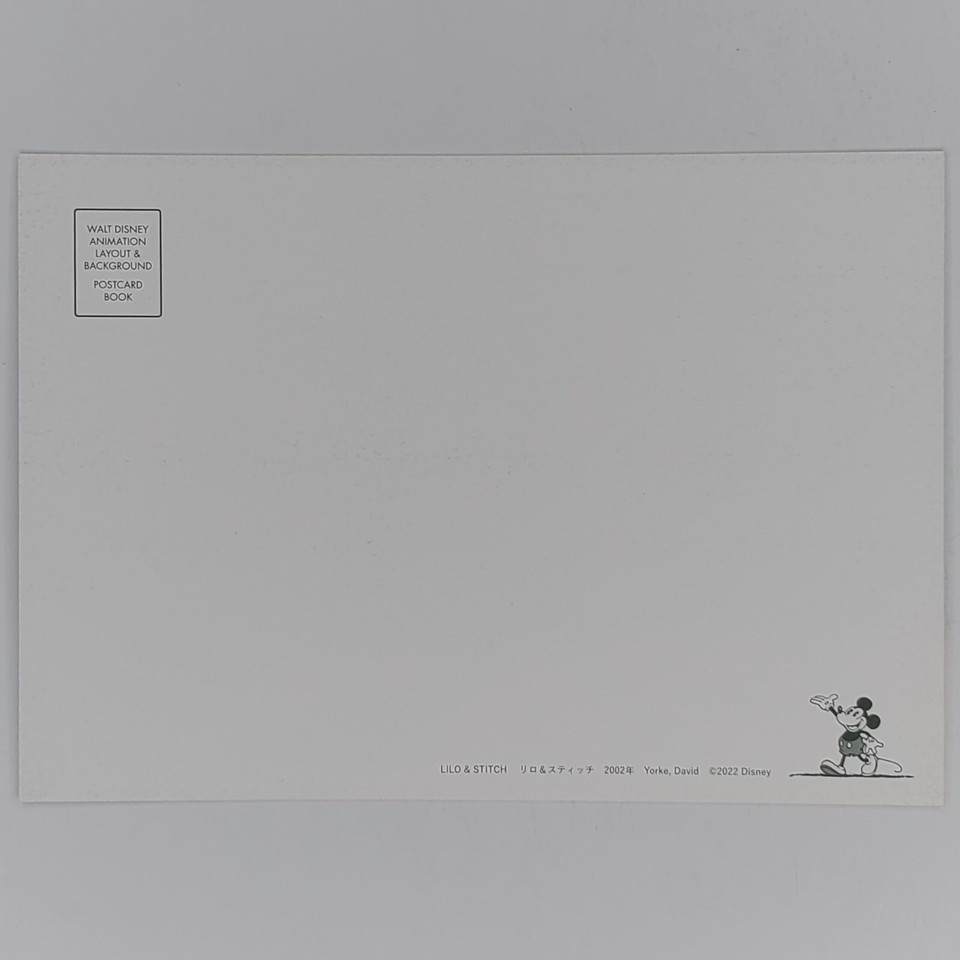 Lilo and Stitch Postcard Walt Disney Animation Hawaii Tokyo Disneyland ...
