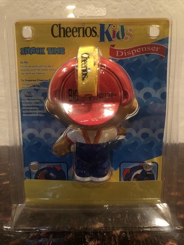 General Mills Cheerios Kids Snack Time Dispenser Portable Plastic ...