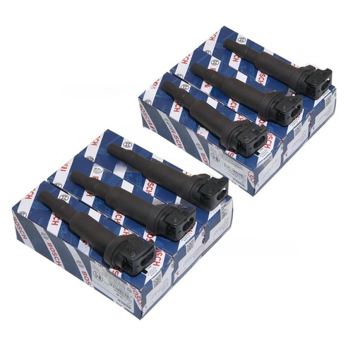 6x ignition coil 0221504470 For Bosch BMW 325i 328i 335 525 528 530 535 ...