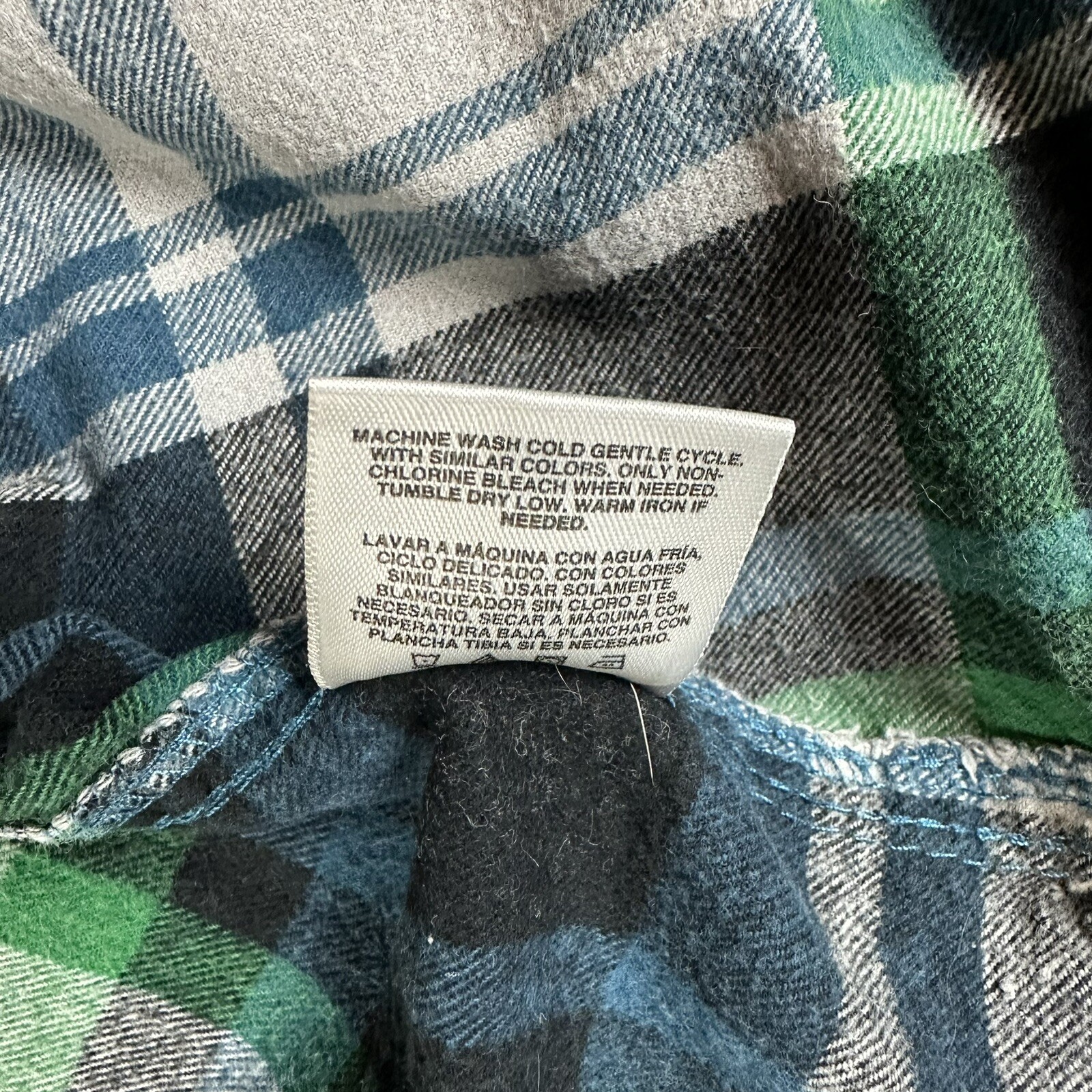 Route 66 Plaid Flannel Shirt Mens Medium Long Sleeve Pearl Snaps | eBay