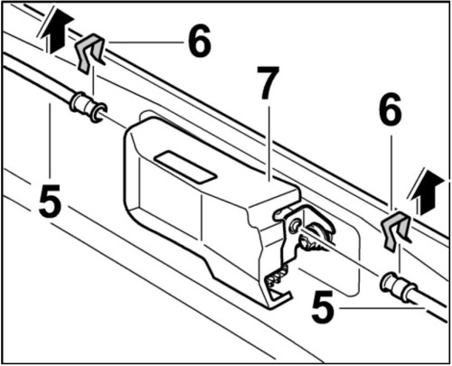 Genuine Porsche 987 Boxster Hood Roof Mechanism Push Rod Gen 1 & 2 ...
