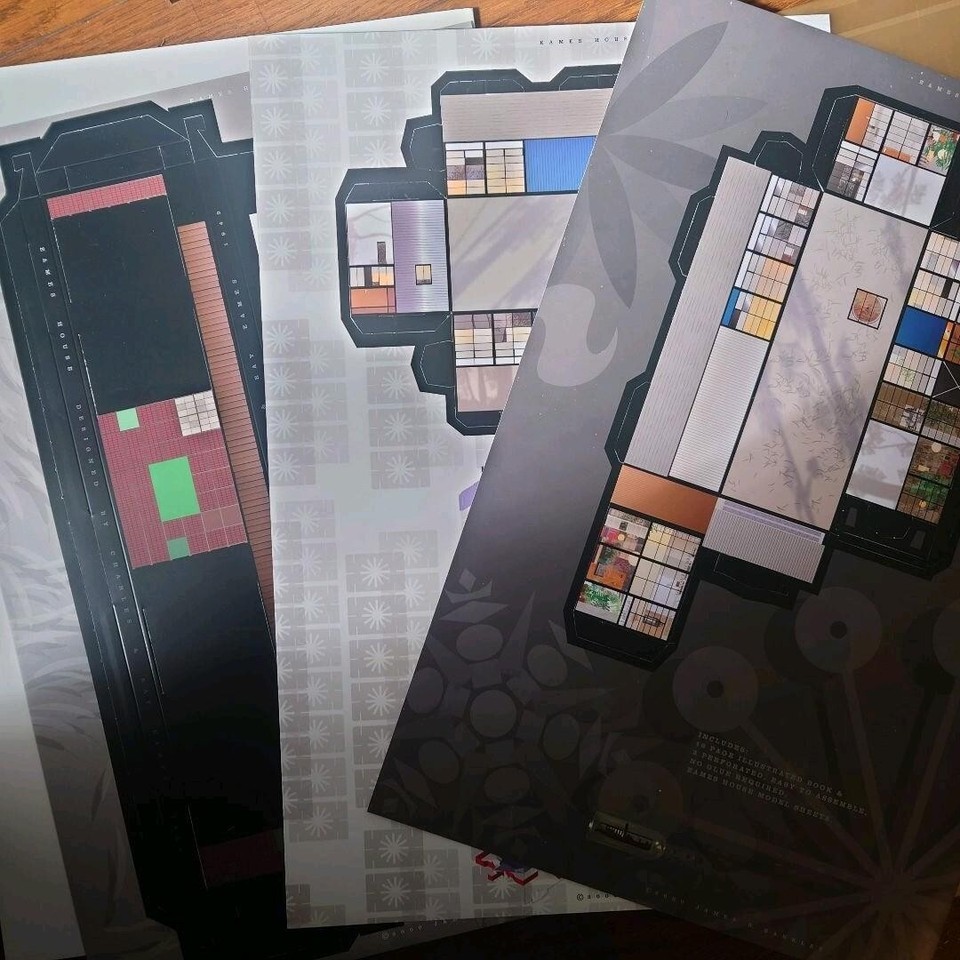 Eames House Charles & Ray Eames Book 3D Model James Barkley Design ...