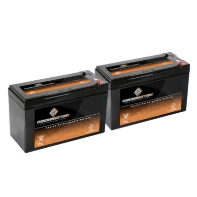 12V 8AH Sealed Lead Acid (SLA) Multi-purpose Battery CB1280 2 Pack ...