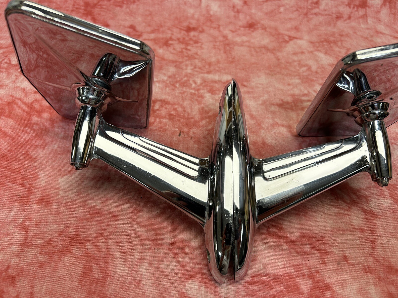 Nice 1950-1960's rear, side view mirrors, accessory hot rat rod ...