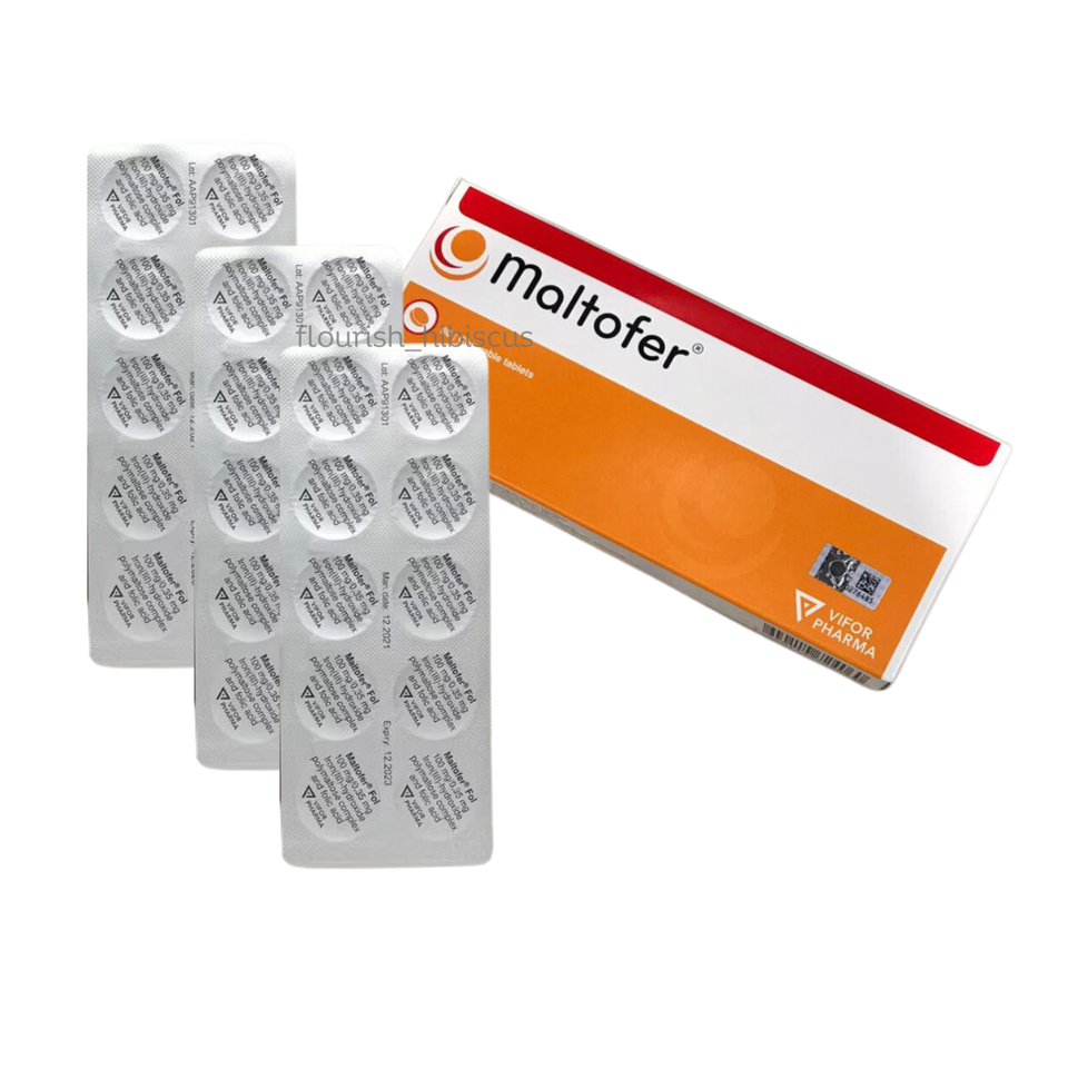 5x Maltofer Fol Chewable Tablets For Iron Deficiency 30's - Express ...